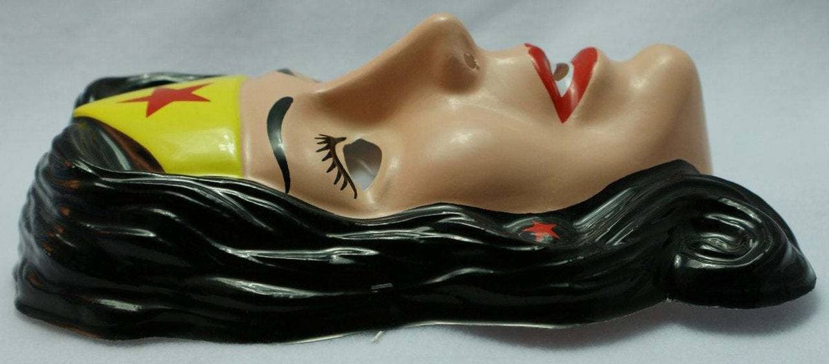Vintage Wonder Woman Halloween Mask DC Comics Justice League Collectib ...
