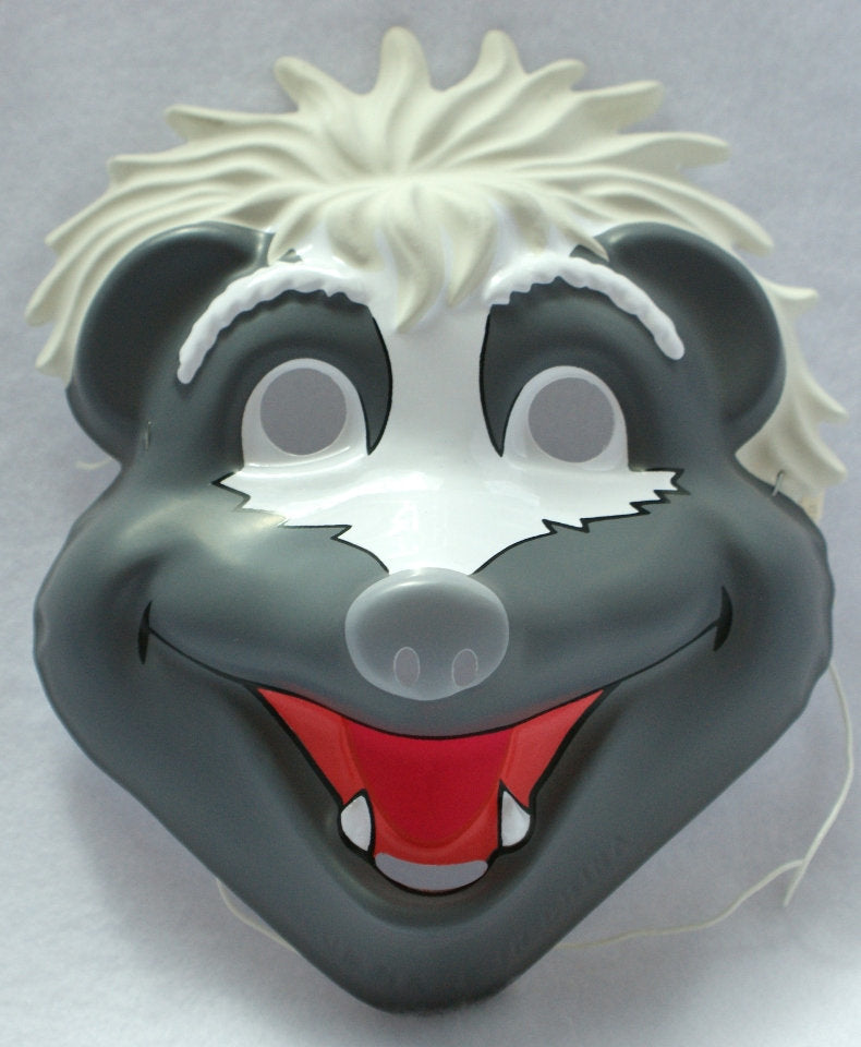 Vintage Stinky Halloween Mask Jim Henson Animal Show Jake Polar Bear S ...