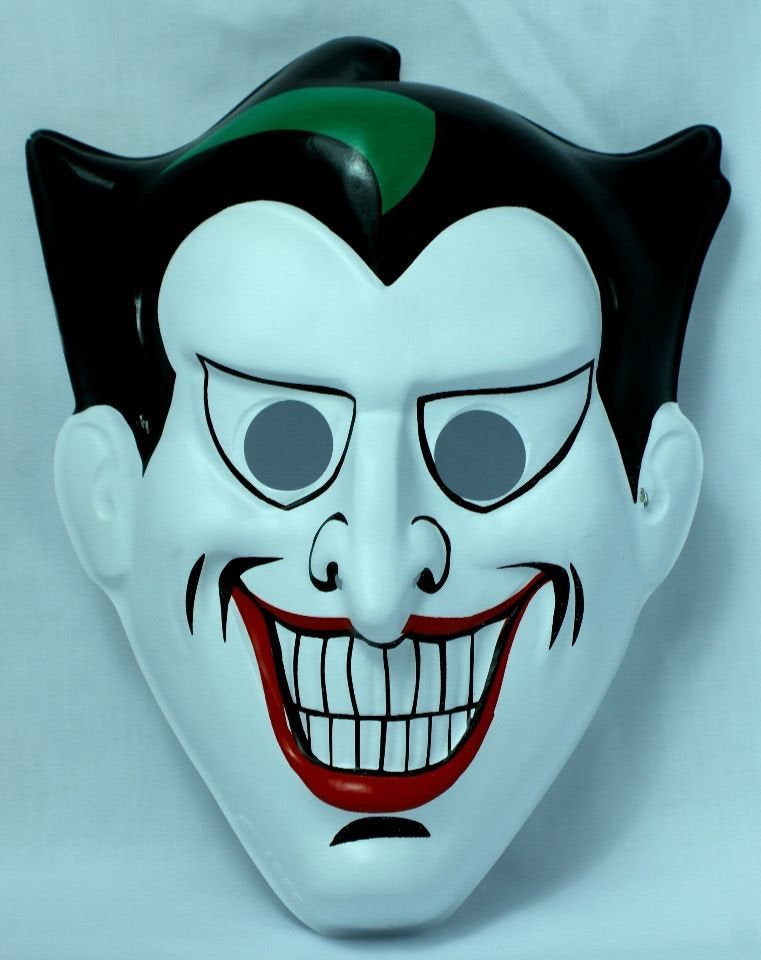 Vintage The Joker Halloween Mask DC Comics Villain Batman Collectible ...