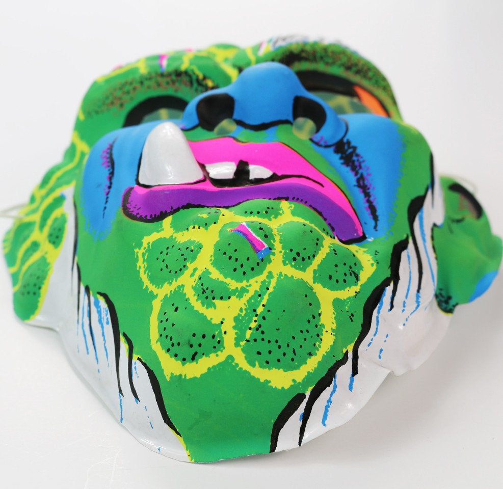 Vintage Snaggletooth Monster Halloween Mask Collectible Costume Beast ...
