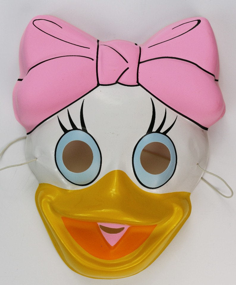 Vintage Webby Duck Halloween Mask Walt Disney Daisy Duck Collectible C ...