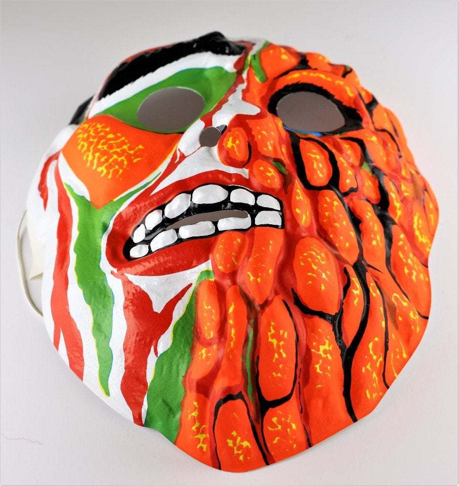 Vintage The Incredible Melting Man Halloween Mask Monster Collectible ...