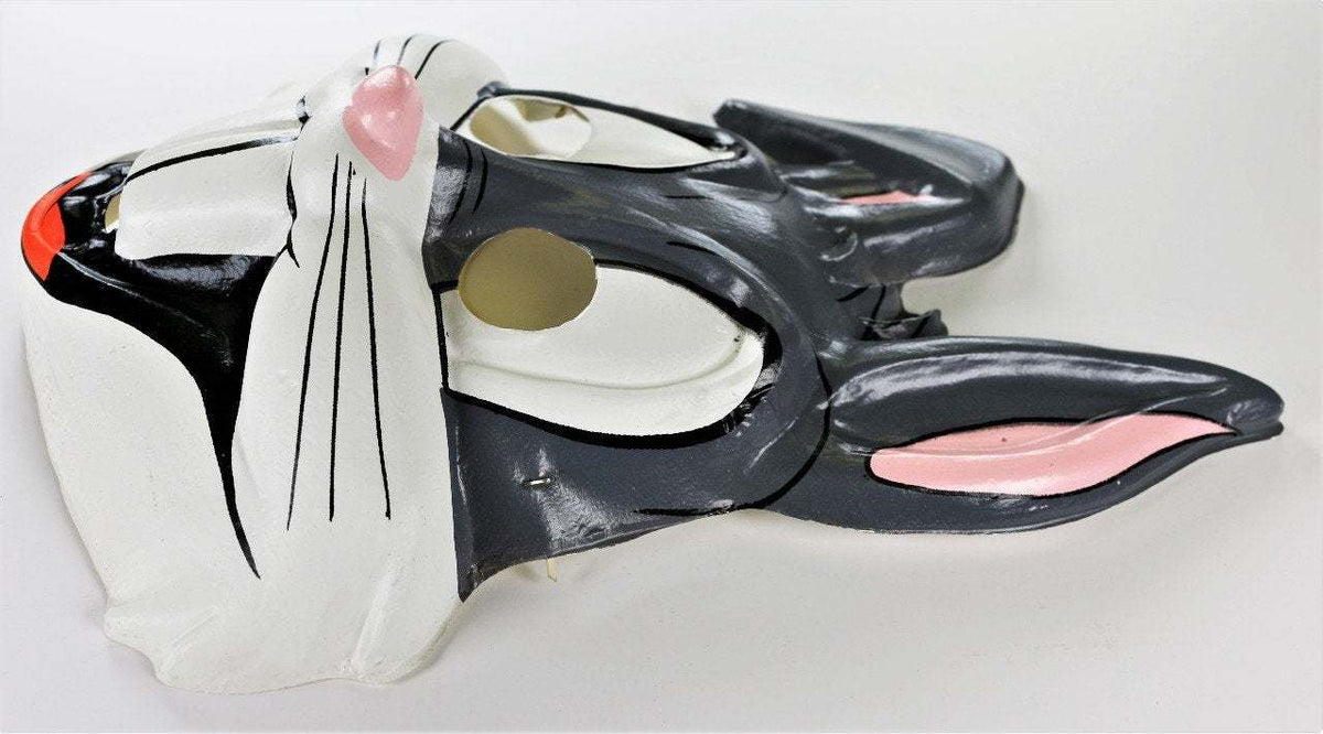 Vintage Bugs Bunny Halloween Mask Looney Tunes Warner Bros Collectible ...