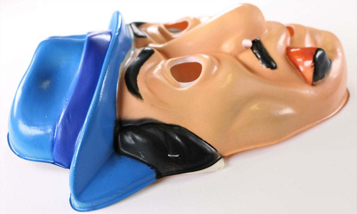 Vintage Dick Tracy Big Boy Halloween Mask Collectible 1980s Costume ...