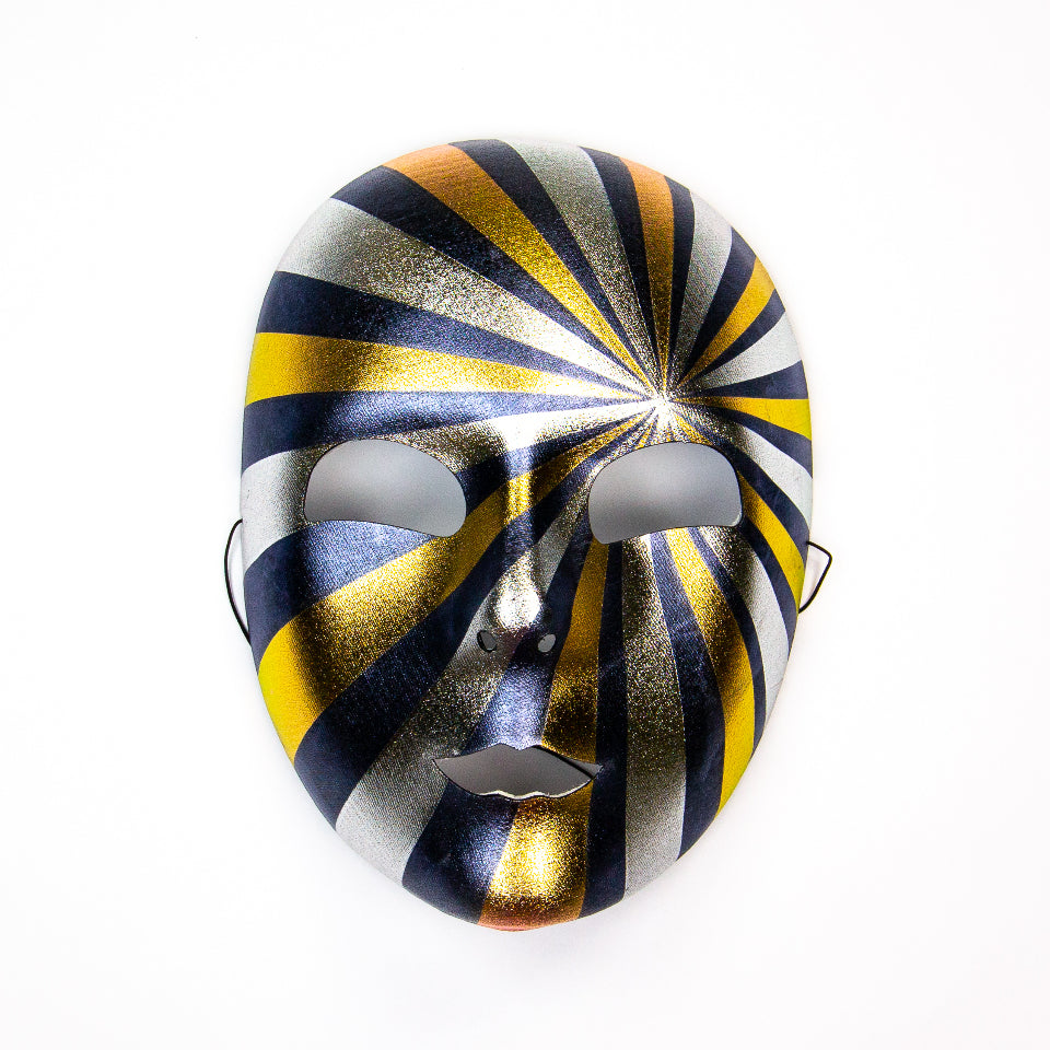 Silver Gold Blue Sparkling Halloween Mask Fiesta Masquerade Glitter Co ...