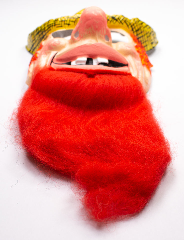 Vintage Hillbilly Halloween Mask Collectible 1970s 70's Costume – The ...