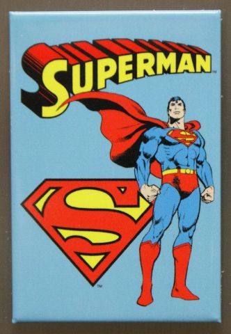 Superman Refrigerator Fridge Magnet DC Comic Books Movie Super Hero Ma ...