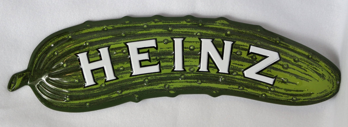 Heinz Dill Pickle Premium Embossed Tin Sign Restaurant Kitchen Ande Ro ...