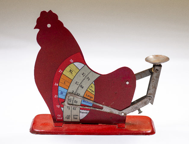 Vintage Style Chicken Rooster Egg Scale Country Kitchen Decor Farm Hou ...