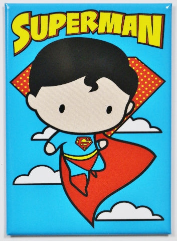 Superman Chibi FRIDGE MAGNET DC Comics Justice League Cartoon Meme F12 ...