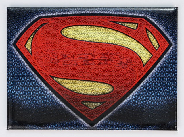 Superman Logo FRIDGE MAGNET Justice League Batman Snider DC Comics Boo ...