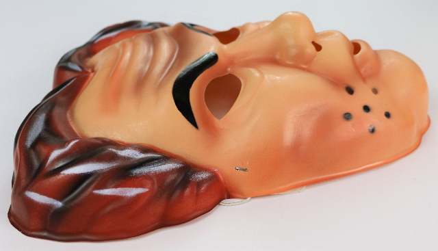 Vintage Dick Tracy Flattop Jones Sr. Halloween Mask Walt Disney Ben Co ...