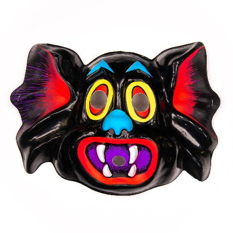Vintage Black Vampire Bat Halloween Mask Horror Dracula Y212 – The Wild ...