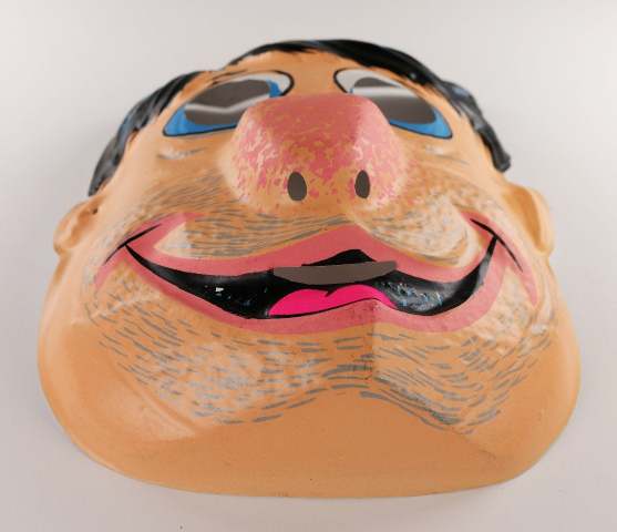 Vintage Ben Cooper The Flintstones Fred Flintstone Halloween Mask Hann ...