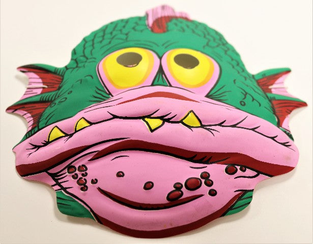 Vintage Topstone Fish Swamp Monster Halloween Mask 80's Swamp Creature ...