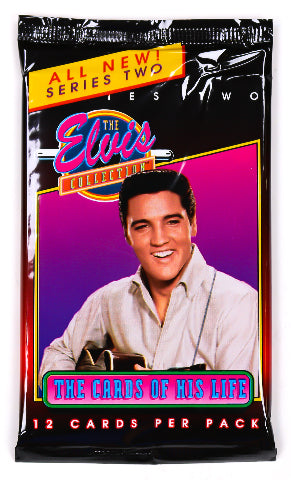 Elvis Presley Series Two Vintage Trading Cards ONE Pack 1992 Collectio ...