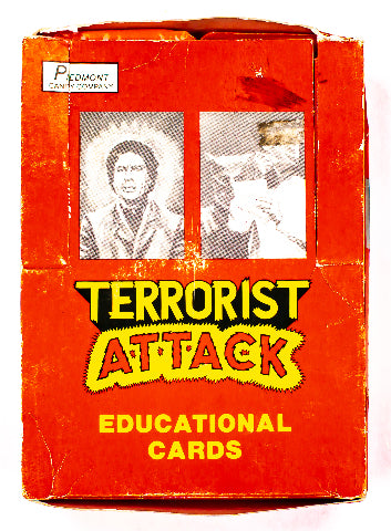 Terrorist Attack Vintage Trading Cards ONE Wax Pack 1986 America Fight ...