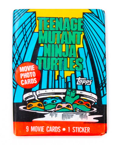 Teenage Mutant Ninja Turtles TMNT Movie Vintage Trading Cards ONE Wax ...
