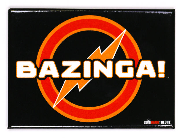 The Big Bang Theory Bazinga! FRIDGE MAGNET Young Sheldon Nerdy – The ...