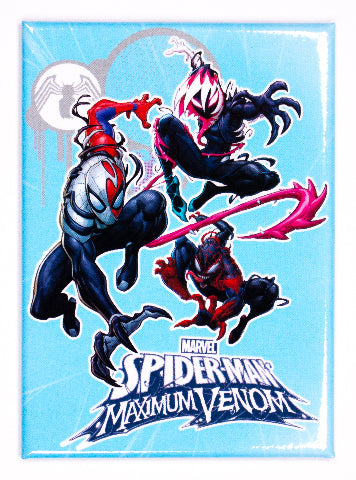 Spider-man Maximum Venom FRIDGE MAGNET Spiderman Marvel Comic Book Ave ...