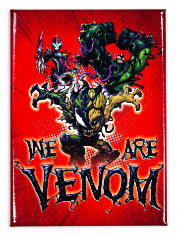 Marvel We Are Venom FRIDGE MAGNET Groot Incredible Hulk Guardians of t ...