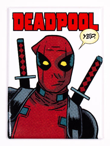 Marvel Deadpool Yep FRIDGE MAGNET Comics Comic Book – The Wild Robot