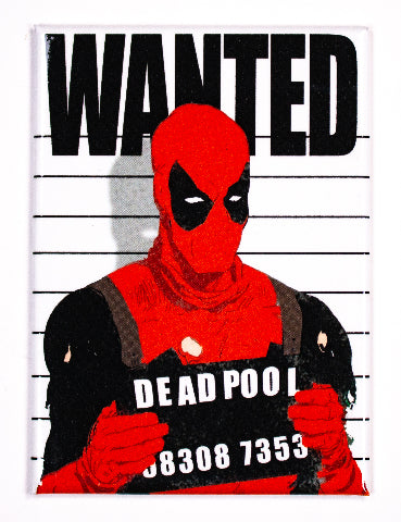 Marvel Deadpool Mugshot FRIDGE MAGNET Avengers Comics Comic Book Hulk ...