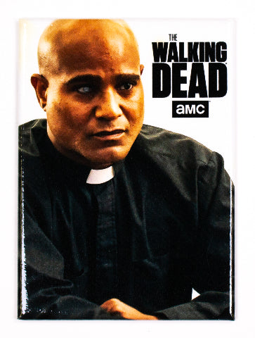 The Walking Dead Gabriel FRIDGE MAGNET Rick Grimes Daryl Dixon Negan C ...