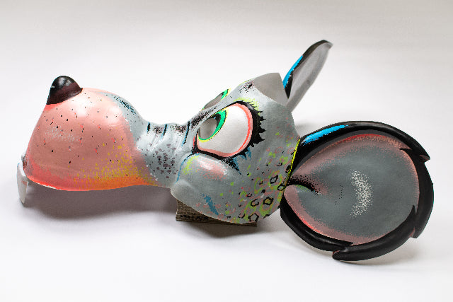 Vintage Rat Halloween Mask Ben Cooper Collegeville Halco Topstone Kusa ...