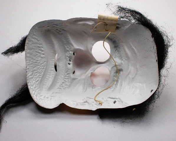 Vintage Ben Cooper Bearded Hobo Halloween Mask 70's Collegeville Halco ...