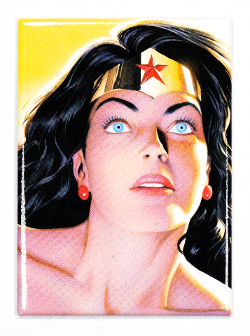 DC Comics Alex Ross Wonder Woman FRIDGE MAGNET Superman Batman The Fla ...