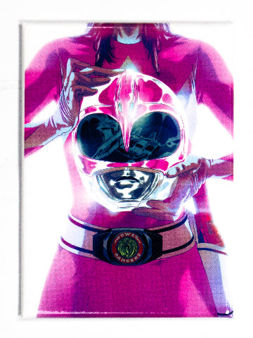 Power Rangers Pink Ranger Kimberly Hart FRIDGE MAGNET Hasbro Saban ...