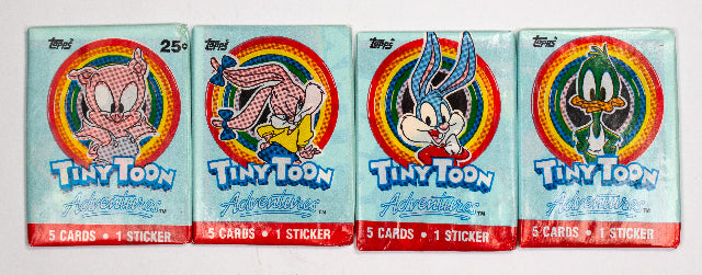 Vintage Topps 1991 Tiny Toon Adventures Trading Cards FOUR WAX PACKS L – The Wild Robot